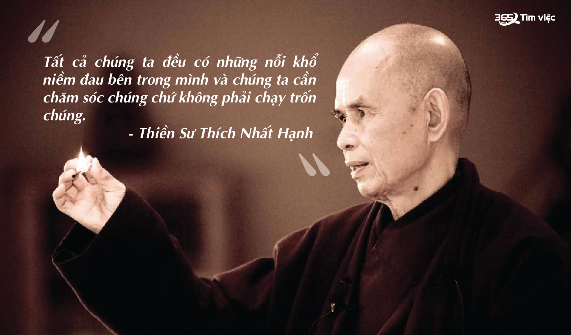 Thiền sư Thích Nhất Hạnh - Vị sư thúc đẩy hòa bình cho nhân loại